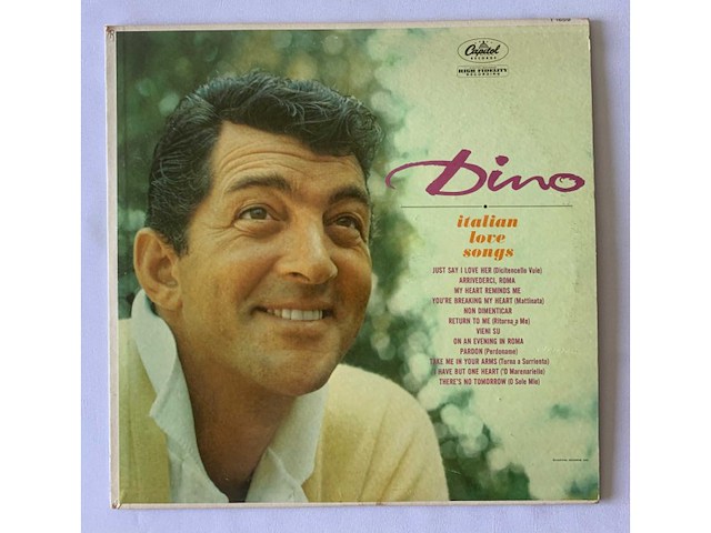 Dean Martin – Dino: Italian Love Songs VG/VG+