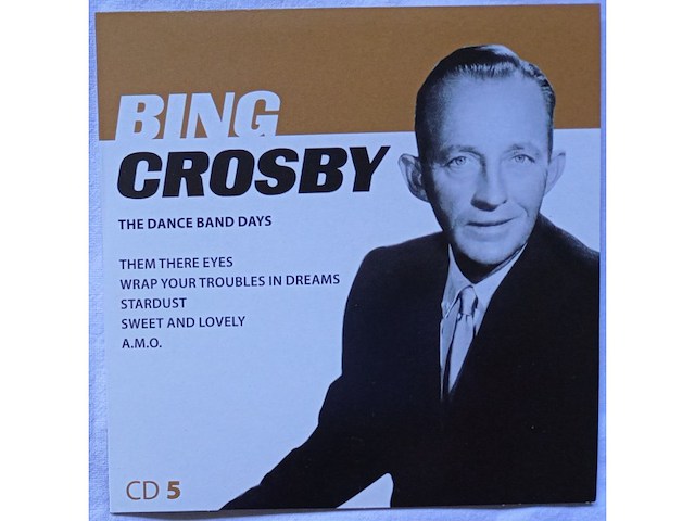 BING  CROSBY  -  THE DANCE BAND DAYS ( Mint)