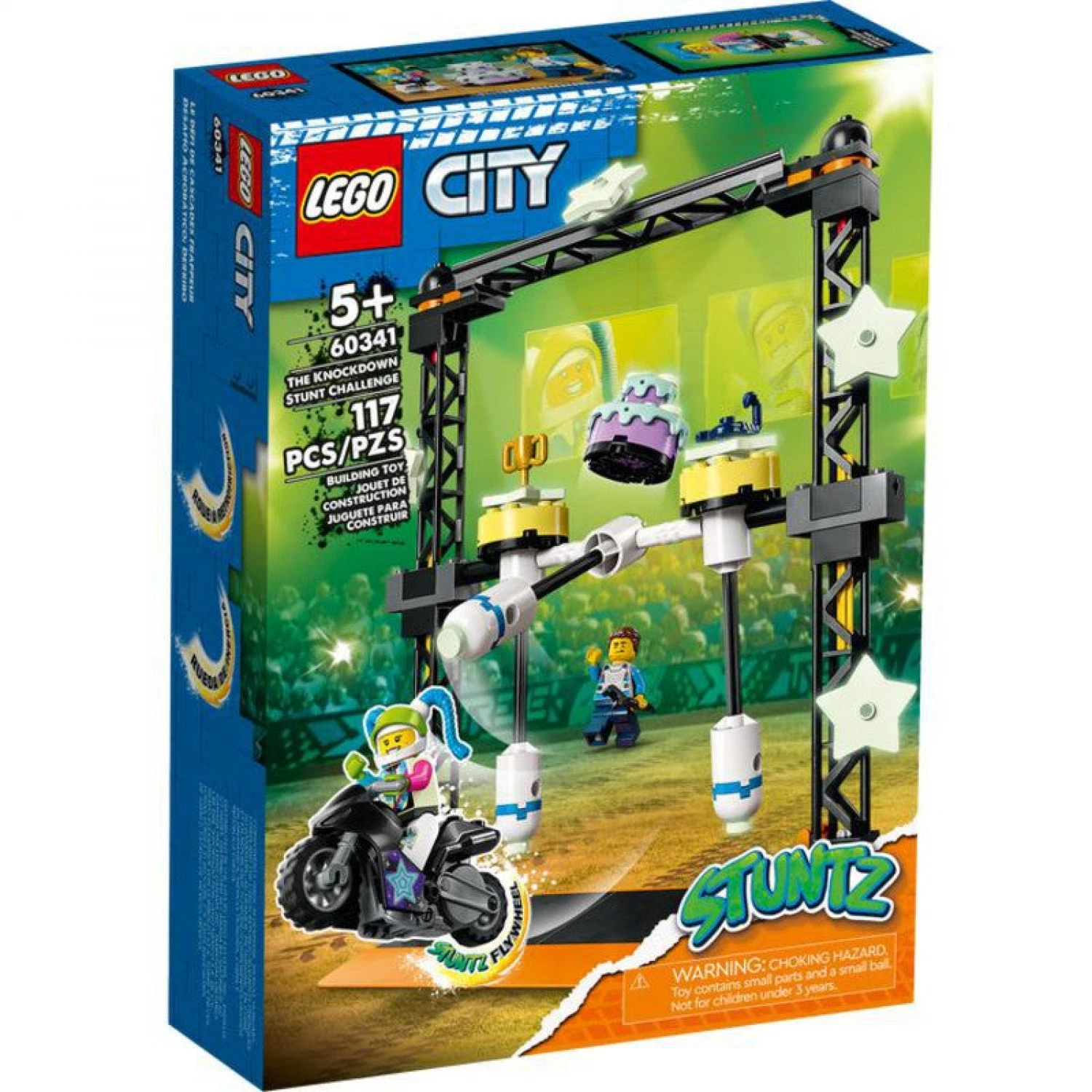 LEGO CITY THE KNOCKDOWN STUNT CHALLENGE