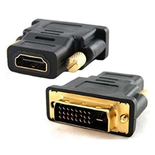 E-GREEN Adapter DVI-D Dual Link (M) - HDMI (F) crni