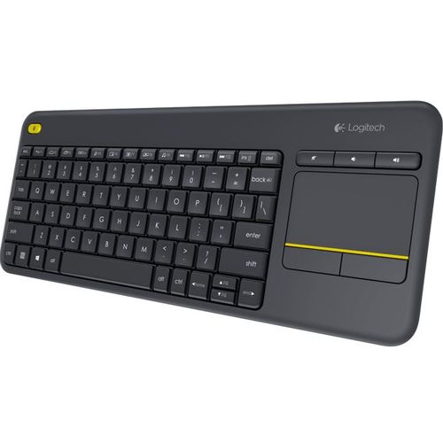Logitech K400 Plus Wireless Touch Keyboard Black YU