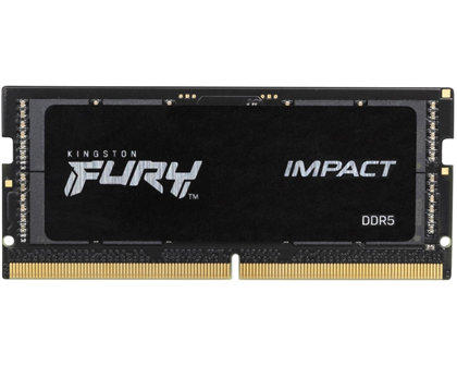KINGSTON SODIMM DDR5 16GB 4800MT/s KF548S38IB-16 Fury Impact black