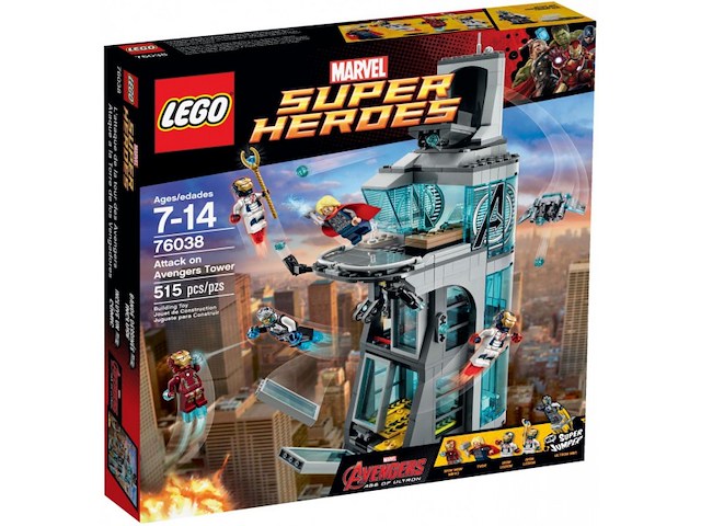 Lego Marvel Superheroes 76038 Attack on Avengers Tower