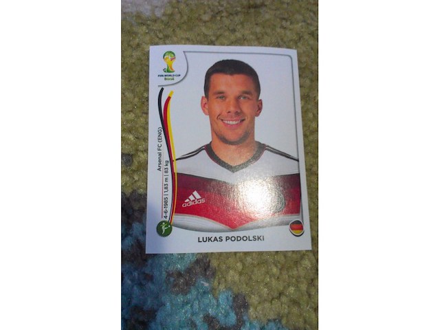 Panini FIFA 2014 Brazil sličica broj 504