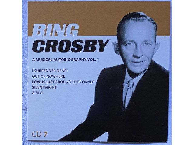 BING  CROSBY  -  A  musical  autobiography  Vol. 1