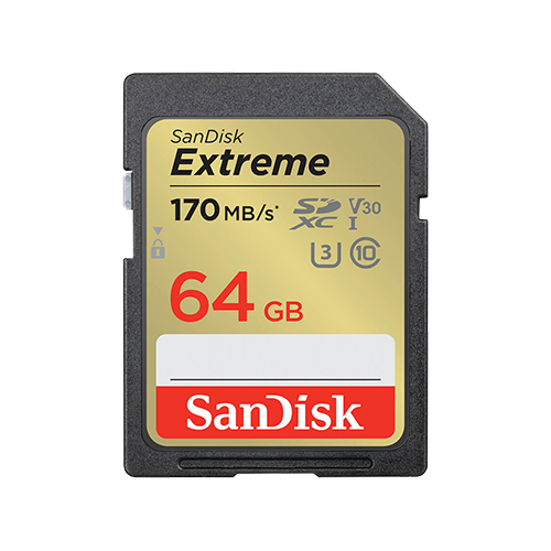 SANDISK Extreme SDXC UHS-I 64GB memorijska kartica
