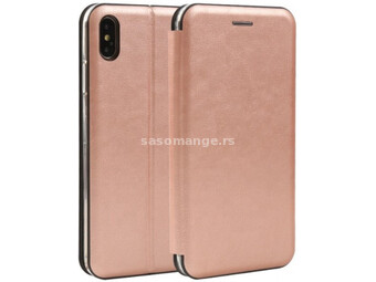 MCLF11-IPHONE XS Max Futrola Leather FLIP Rose