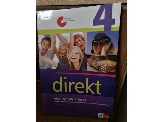 Direkt 4, Nemacki jezik za cetvrti razred, Klett