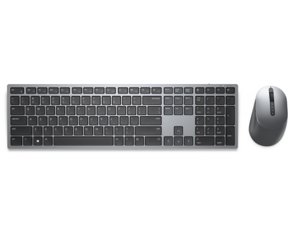 DELL KM7321W Premier Multi-Device Wireless US (QWERTY) tastatura + miš siva