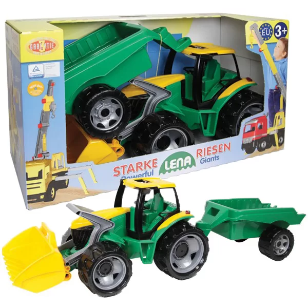 Lena Traktor sa prikolicom i lopatom
Lena Traktor sa prikolicom i lopatom
