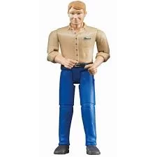 Figura čoveka plave farmerke Bruder 600068
Figura čoveka plave farmerke Bruder 600068