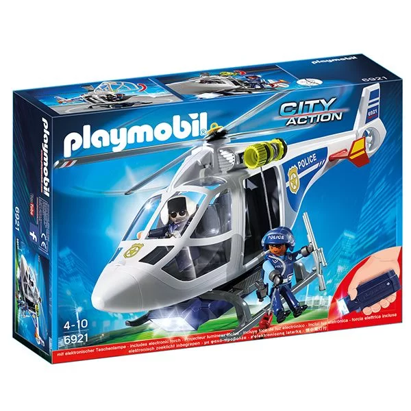 Playmobil City Action – Policija: Helikopter sa Led svetlom
Playmobil City Action – Policija: Helikopter sa Led svetlom
