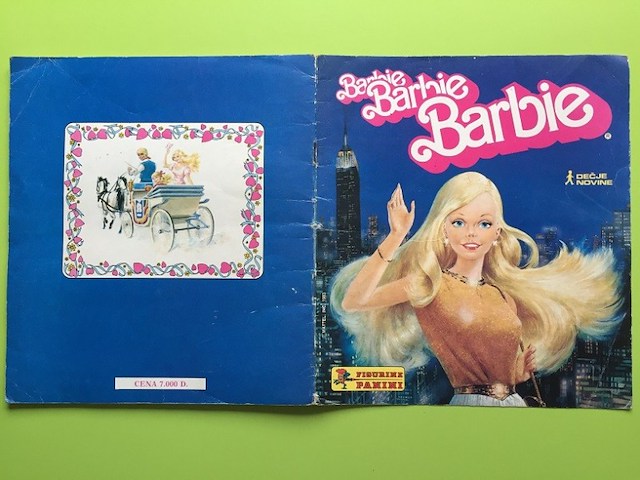 Barbie 1983 Panini Album PUN