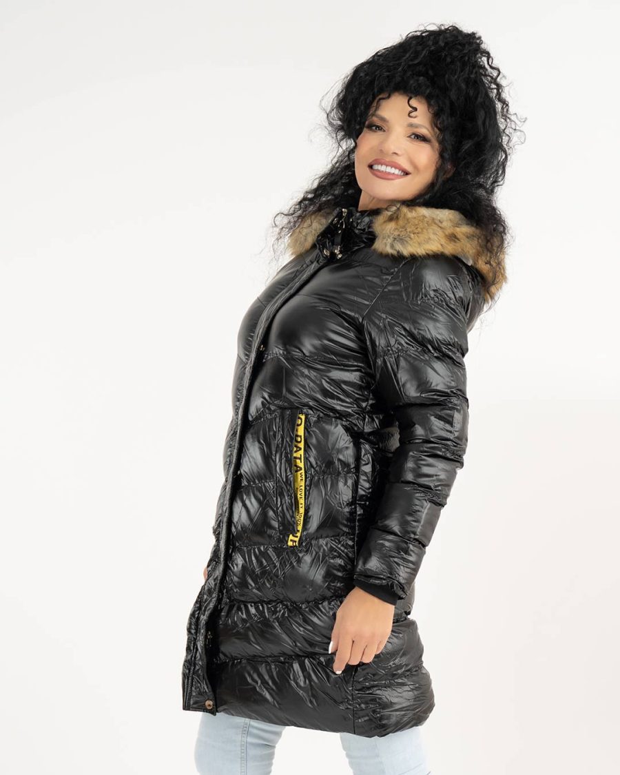 Ženska zimska jakna – Sportska i Casual – NT 6908-1 – Crna