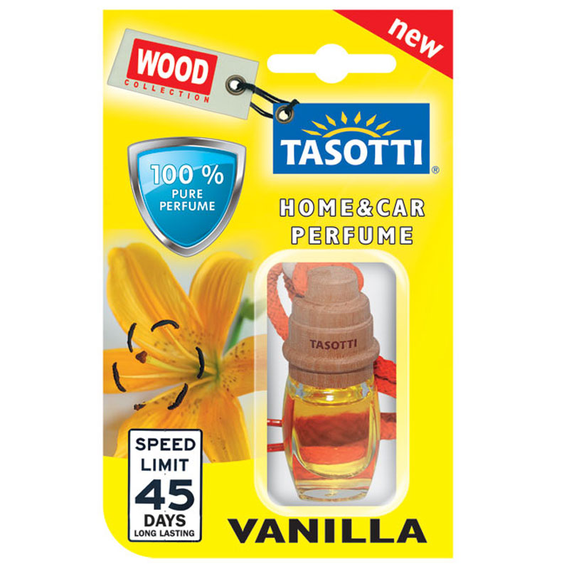 TASOTTI WOOD VANILLA 7ML, MIRIS U BOČICI