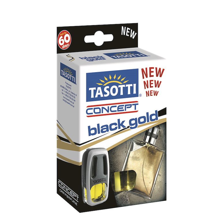 Tasotti CONCEPT – BLACK GOLD 8ml, miris za ventilaciju