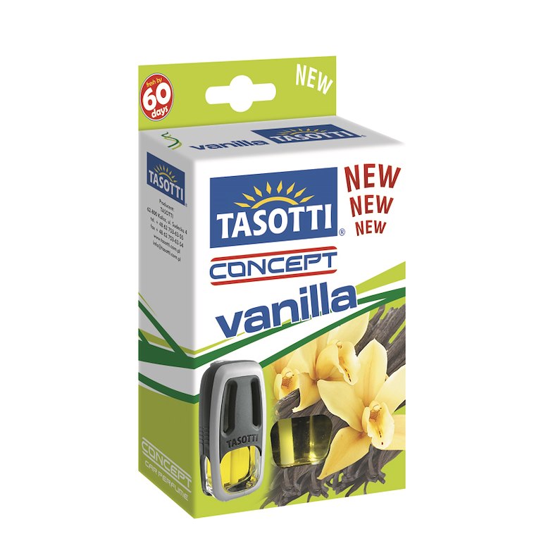 Tasotti CONCEPT – VANILA 8ml, miris za ventilaciju