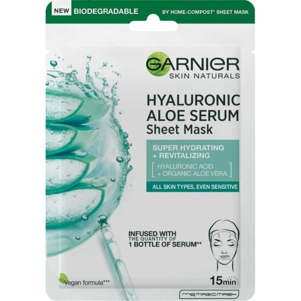 Garnier Skin Naturals Hyaluronic Aloe maska za lice 28g