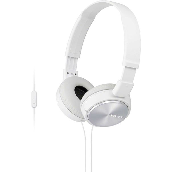 SONY Slušalice sa mikrofonom MDR-ZX310APW (bele)