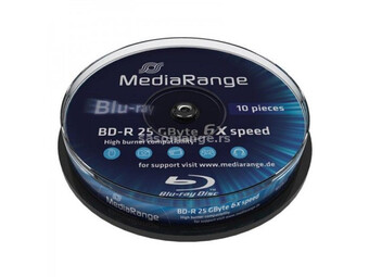 MediaRange MR499 BLU-RAY 25GB BD-R 6X ( 525MR6/Z )
