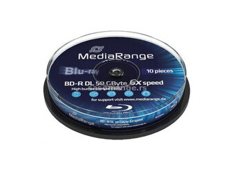 MediaRange MR507 BLU-RAY 50GB DL BD-R 6X