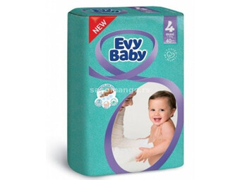 Evybaby pelene twinpack 4 Maxi 40 kom NOVO ( A002783 )
