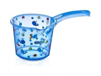 Babyjem bokal za kupanje beba - blue transparent ocean ( 92-34001 )