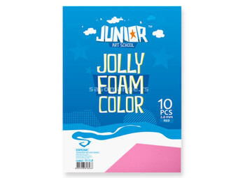 Jolly color foam, eva pena, roze, A4, 10K ( 134037 )