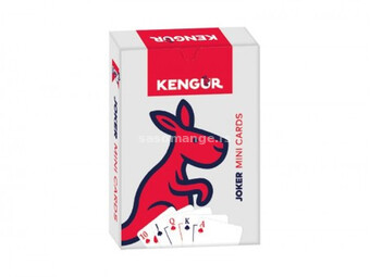 Joker, karte za igru, mini, papir, Kengur, 60x40mm ( 711003 )