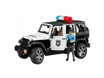 Bruder Jeep wrangler UR police sa policajcem ( 025267 )