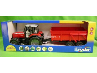 Bruder traktor sa prikolicom 2045 ( 6540 )