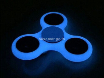 Xwave Spinner triangle svetleći u mraku Blue