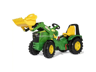 Rolly dečiji traktor na pedale X-Trac Premium JD sa menjačem, kočnicom i utovarivačem