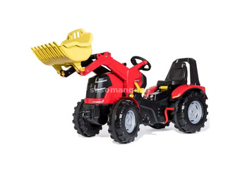 Rolly dečiji traktor na pedale premium sa menjačem, kočnicom i utovarivačem