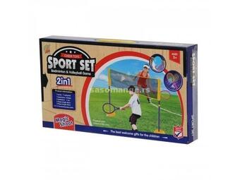 Odbojka i Bagminton set 2u1