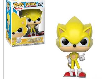 Pop sonic the hedgehog figurica Super sonic