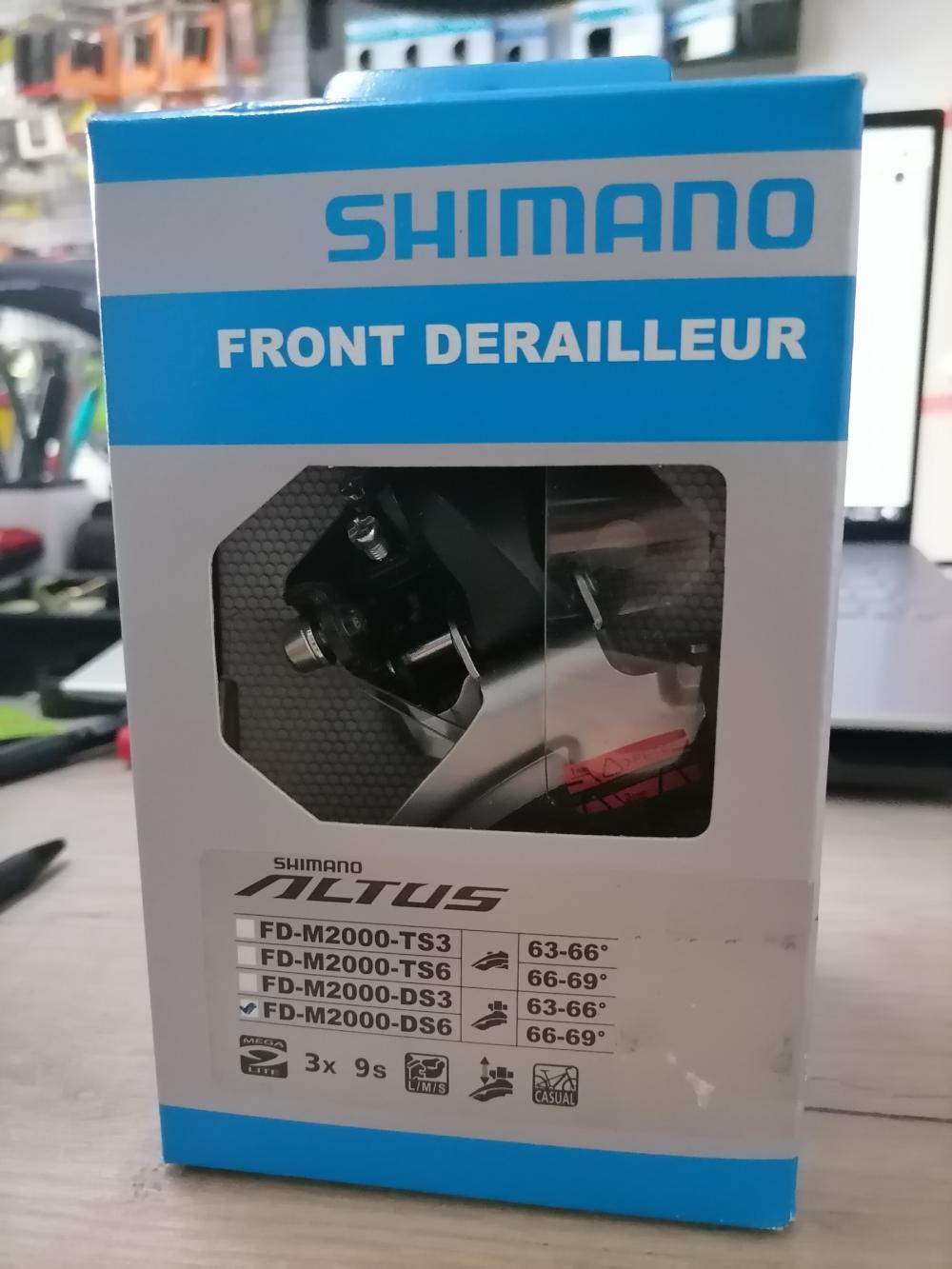 MENJAC PREDNJI shimano altus fd-m2000-ds6