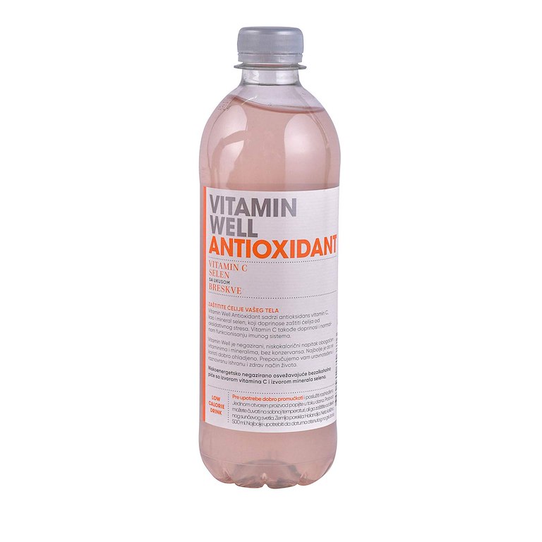 Vitamin well voda antioxidant 500ml