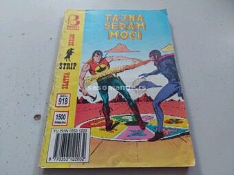 Tajna sedam moći Zlatna serija strip Roto biblioteka broj 918