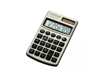 Olympia kalkulator LCD 1110 silver ( 1282 )