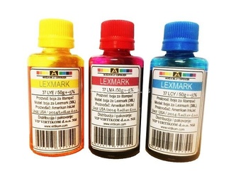 American Inkjet - Lexmark color refil 37LCY 37LMA 37LYE ( 30L/Z )