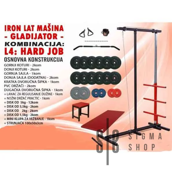 Kombinacija L4-Hard job