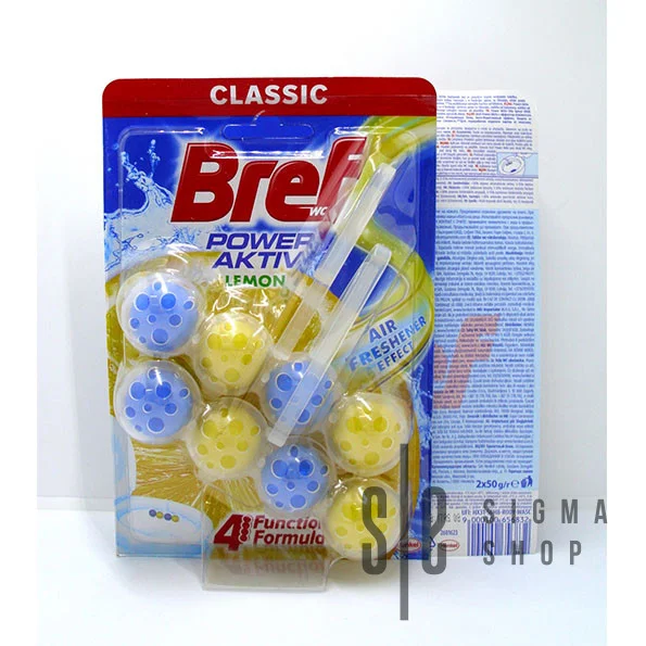 BREF Power Active 2X50g-LEMON