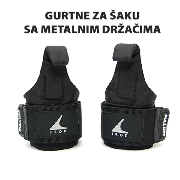Gurtne za šaku sa metalnim držačima