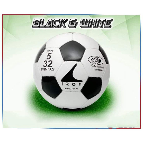 Fudbalska lopta za trening “Black White” 1-4