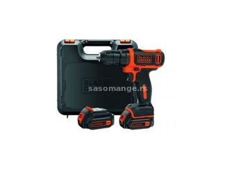 Black+Decker akumulatorska bušilica-odvijač 10.8V + plastičan kofer BDCDD12KB