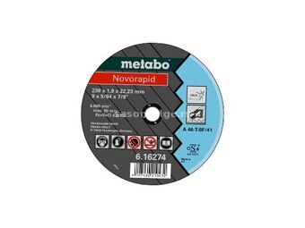 Metabo rezna ploča za inox 180x1.5mm Novorapid