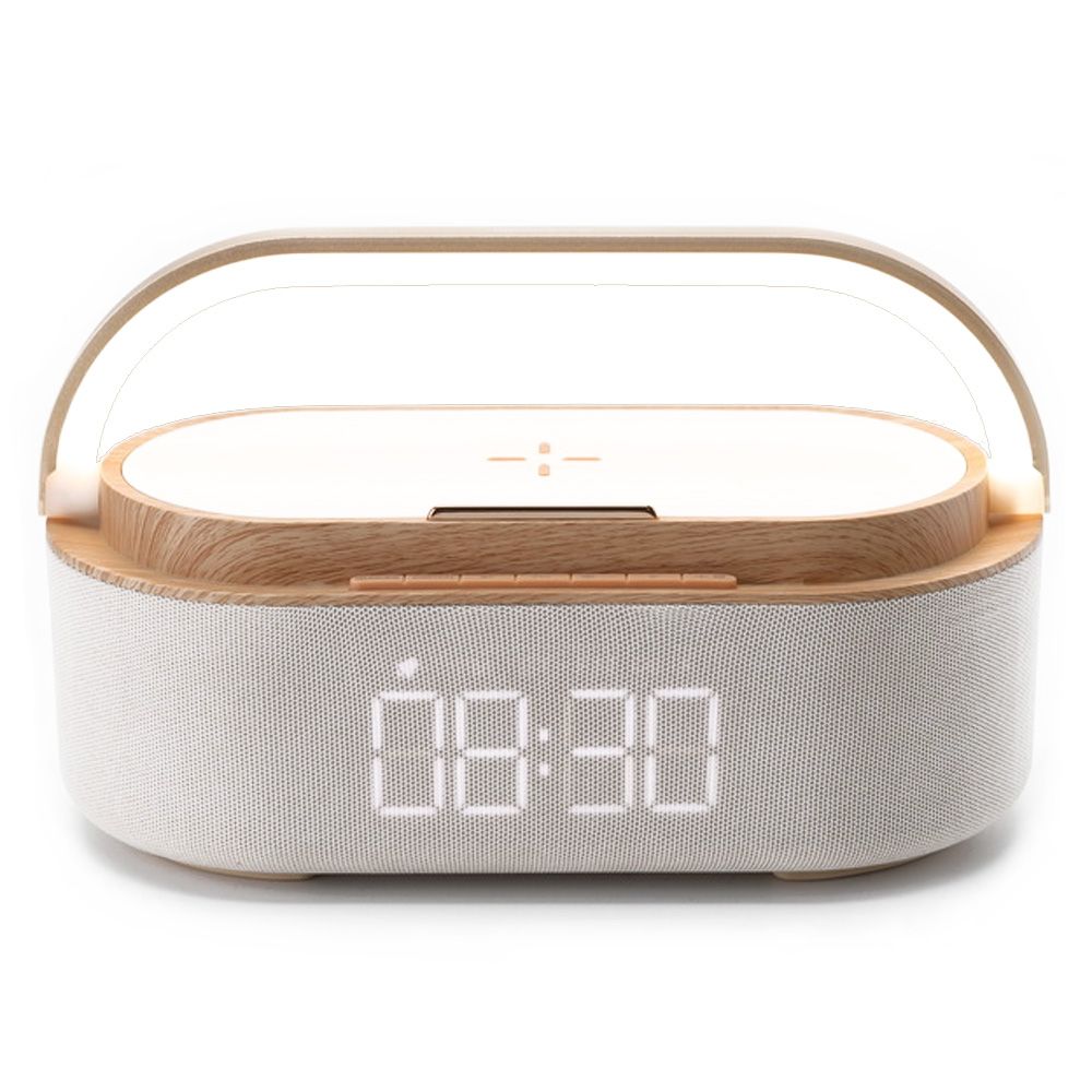 Moye Aurora Plus Radio, Lamp with Clock and Wi-Fi Charger