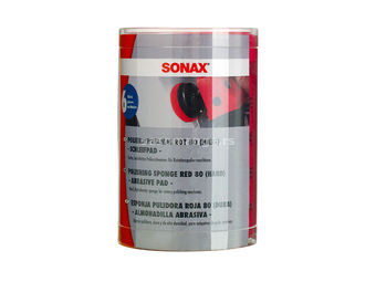 Sonax - Sunđer za poliranje- crveni 80 (tvrdi) pakovanje 6 kom.