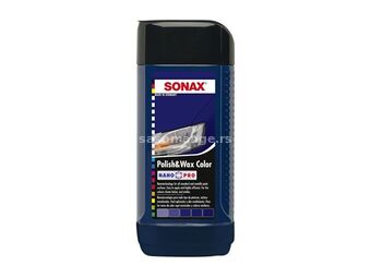 Sonax - Plavi polir i vosak u boji nano pro 250 ml